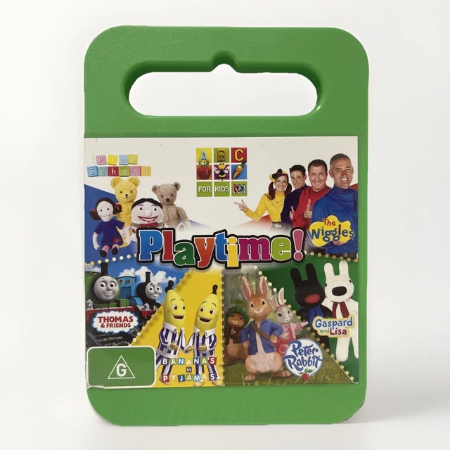 ABC FOR KIDS Playtime! DVD Wiggles Bananas Play School Thomas Peter ...