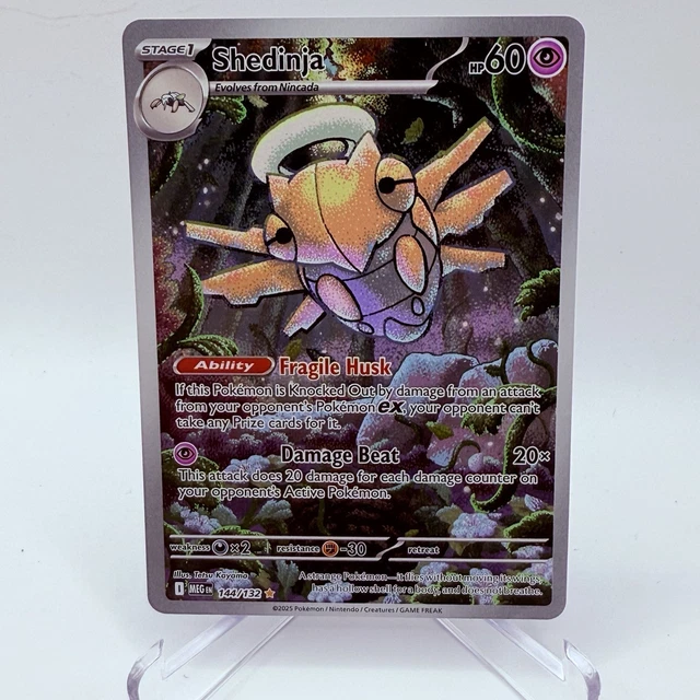 POKÉMON TCG MEGA Evolution - Shedinja - 144/132 - Illustration Rare $13 ...