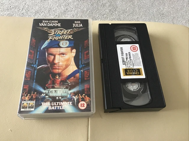 STREET FIGHTER THE Ultimate Battle - VHS Video Movie Cassette Tape VGC ...