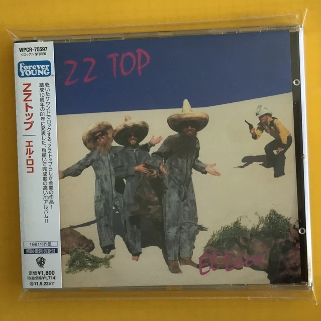 ZZ TOP EL Loco JAPAN CD OBI WPCR-75597 EUR 24,00 - PicClick FR