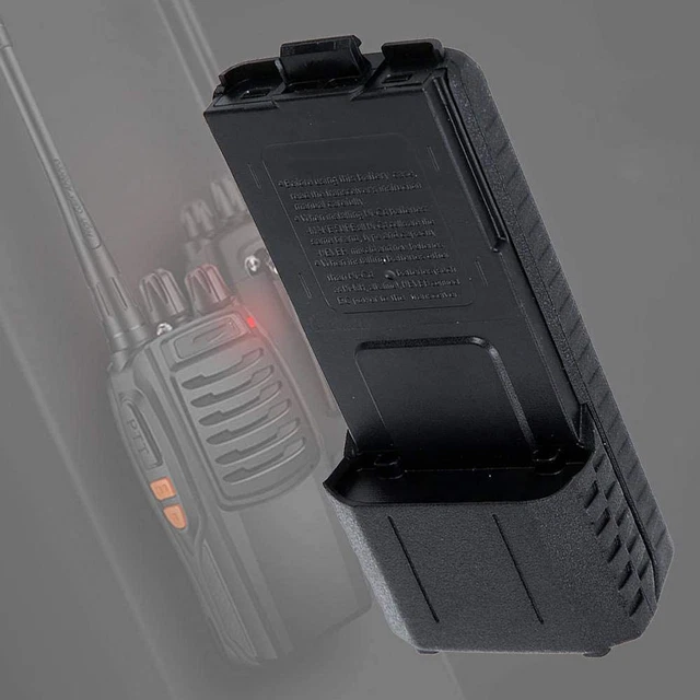 BATTERY STORAGE BOX Shell Pack for BaoFeng BF-UV5R Walkie Talkie ...