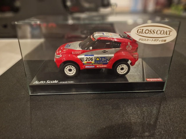 KYOSHO MINI Z AutoScale MITSUBISHI PAJERO PARIS-DAKAR RALLY NO.206 EUR ...