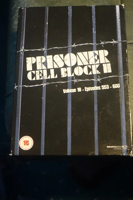 PRISONER CELL BLOCK H Complete Boxset- Volume 18 Episodes 553 - 600 £11 ...
