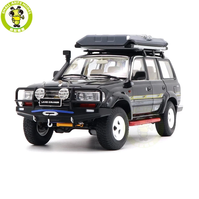 1/18 TOYOTA LAND Cruiser 80 LC80 Cross Country Black KENGFAI Diecast ...