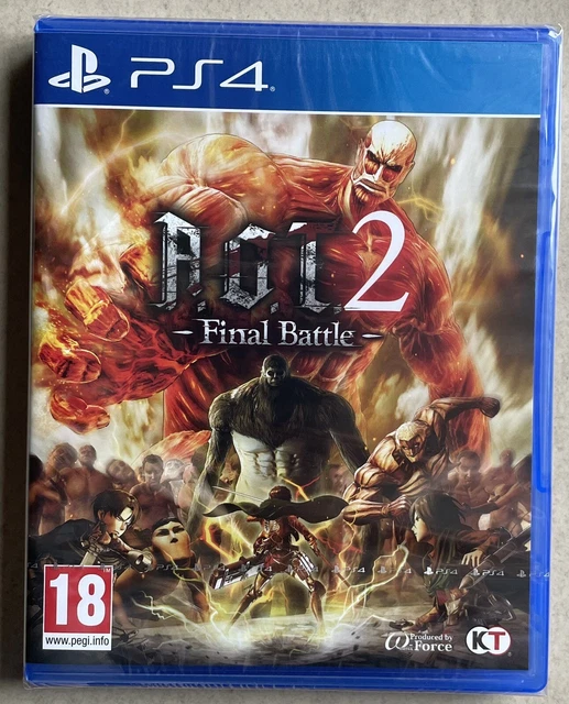 AOT 2 ATTACK on Titan 2 Final Battle - PS4 nuovo e sigillato ...