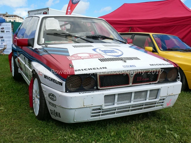 CAR PHOTO 12X8 - Lancia Delta HF Integrale £7.50 - PicClick UK