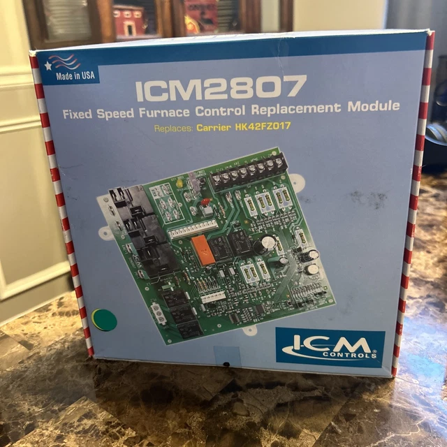 ***NEW*** ICM2807 FIXED Speed Furnace Control Replacement Module Hvac ...