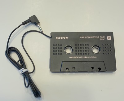 SONY WALKMAN CAR Connecting Pack CPA-7 Cassette Adapter MP3 CD Genuine ...