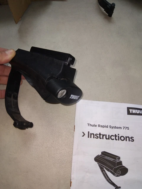 THULE 775 FOOT pack Rapid System for roof rails £33.00 - PicClick UK