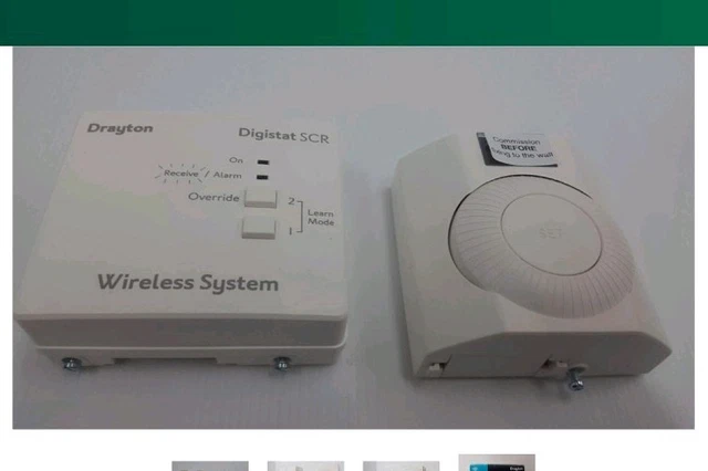 DRAYTON RF601 DRAYTON Digistat and RF Wireless Room Thermostat £38.15 ...