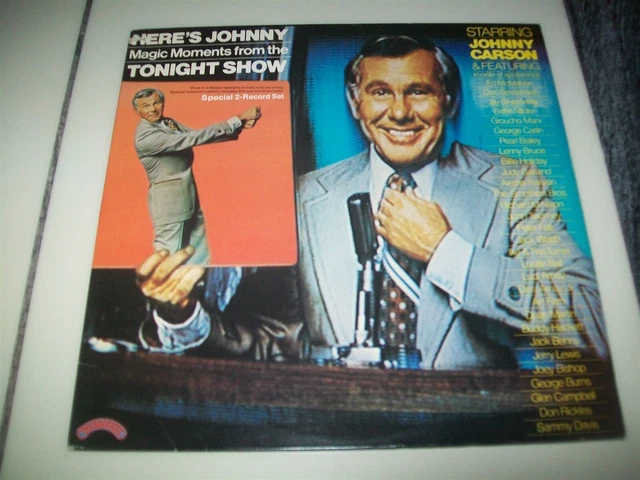 JOHNNY CARSON - Here's Johnny - Magic Moments From The Tonight Show 2 ...