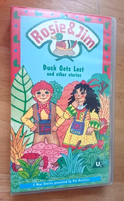 ROSIE & JIM DUCK GETS LOST AND OTHER STORIES Kids tv series UK PAL VHS ...