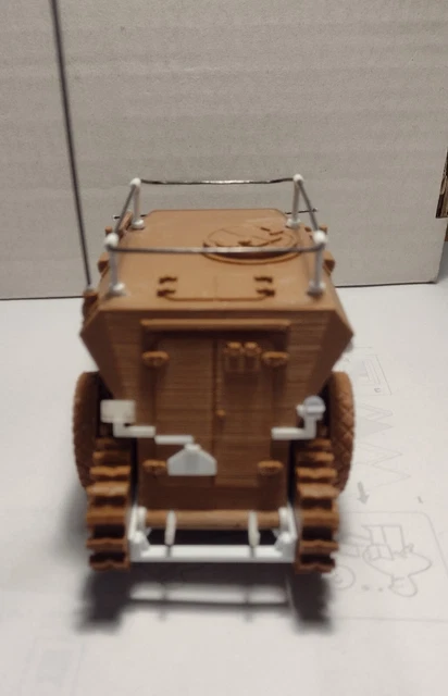 3D PRINTED WW2 German Sd.Kfz.254 Scout Car Tracks Wheel Unpainted PLA ...
