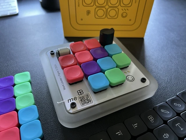 WORK LOUDER X Figma Creator Micro Keyboard - White “Clicky” Switches £ ...