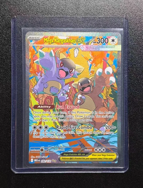 POKEMON TCG MEGA Evolution Mega Kangaskhan ex Secret Illustration Rare ...