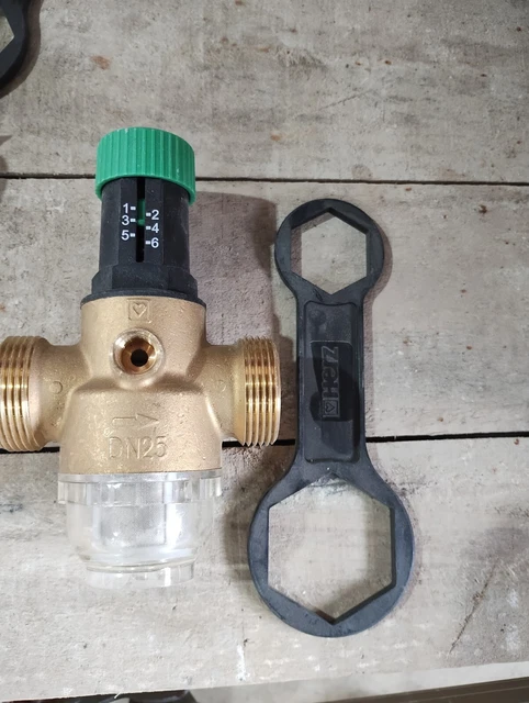 HERZ MEMBRANE PRESSURE Reducing Valve -1" Dn25 G1 -1 2682 13 £39.99 - PicClick UK