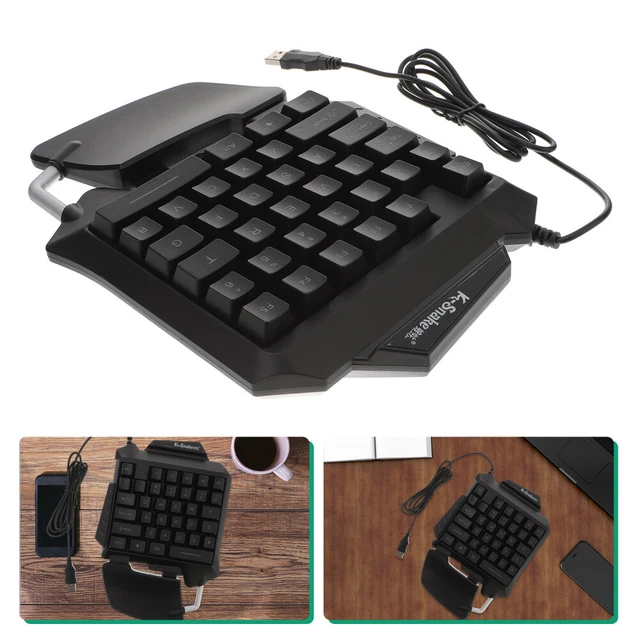 HALF KEYBOARD GAMING Programmable Keypad Gaming Keyboard Mechanical £19 ...