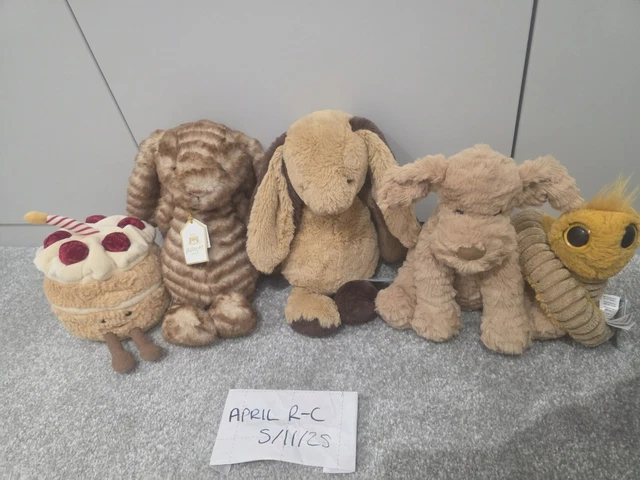 RARE & RETIRED Jellycat Bashful Luxe Bunny Juniper Medium - BNWT £135. ...