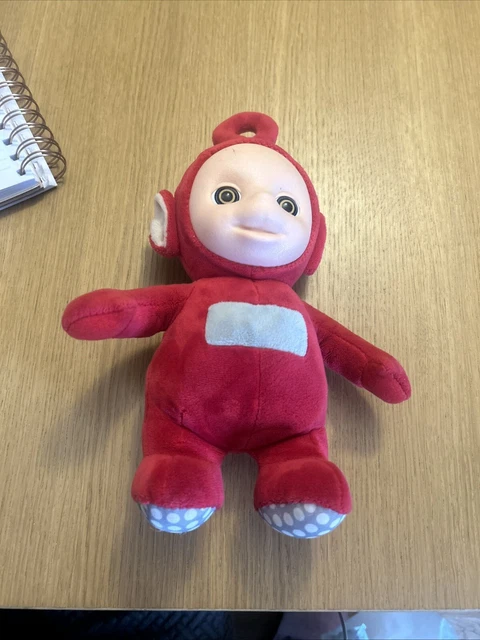TELETUBBIES PO RED Small Talking Soft Plush Toy Press Belly 28cm / 10 ...
