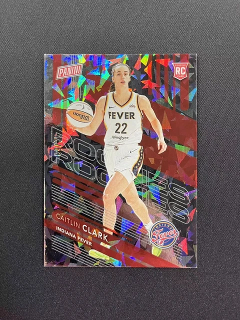 2024 PANINI THE National Caitlin Clark Rookie Ice Prizm /25 Indiana ...