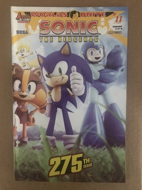 SONIC THE HEDGEHOG #275 Sega Capcom Variant 1993 Series 2015 Archie ...