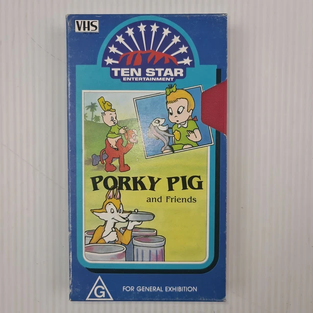 PORKY PIG AND Friends VHS Tape - Ten Star Entertainment - TRACKED POST ...