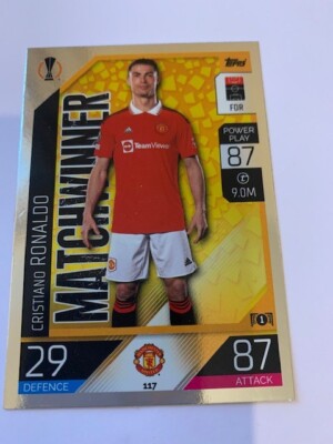 MATCH ATTAX 2022/2023 Cristiano Ronaldo Manchester United Match Winner ...