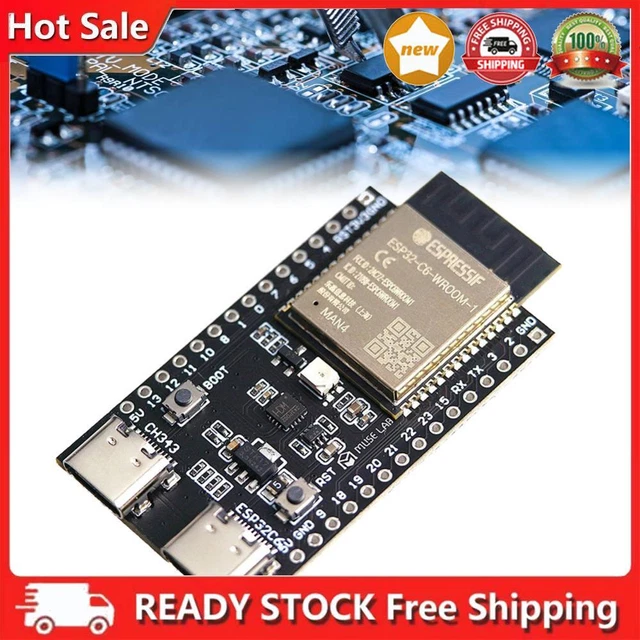 Esp32 C6 Minimum System Board Dual Type C Esp32 C6 Wroom 1 Core Board 512kb Sram £906 Picclick Uk