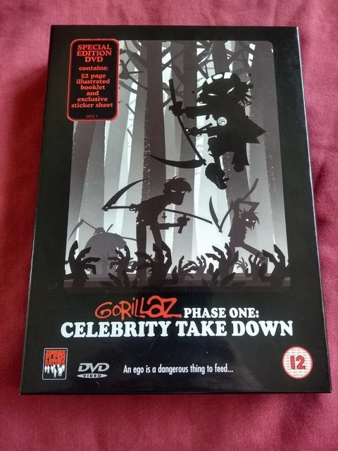 GORILLAZ PHASE ONE: Celebrity Take Down DVD + CD-ROM Special Edition ...