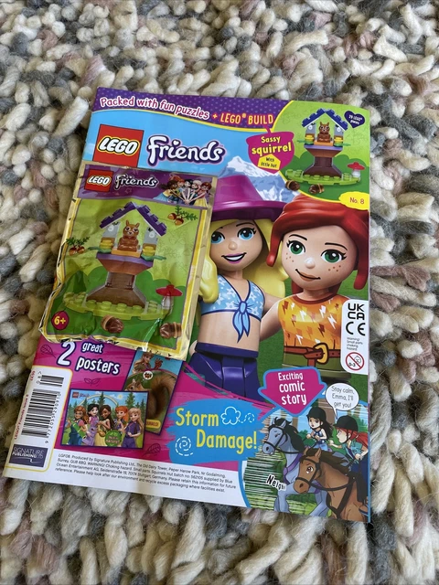 LEGO FRIENDS MAGAZINE #12 2023 Comic, Colouring, Facts, Posters + Vet ...