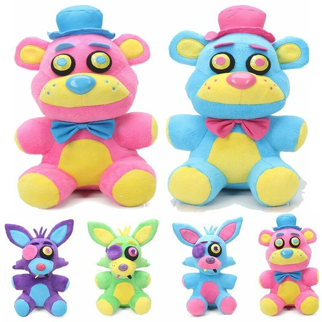 7'' BLUE FIVE Nights At Freddy's Fnaf Horror Game Plush Doll Kids Toy ...