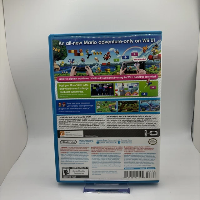 NEW SUPER MARIO Bros. U (Nintendo Wii U) 2012; CIB Complete £10.56 ...