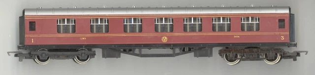 HORNBY OO GAUGE LMS STANIER COMPOSITE COACH 3934 R433 No Box $20.89 ...