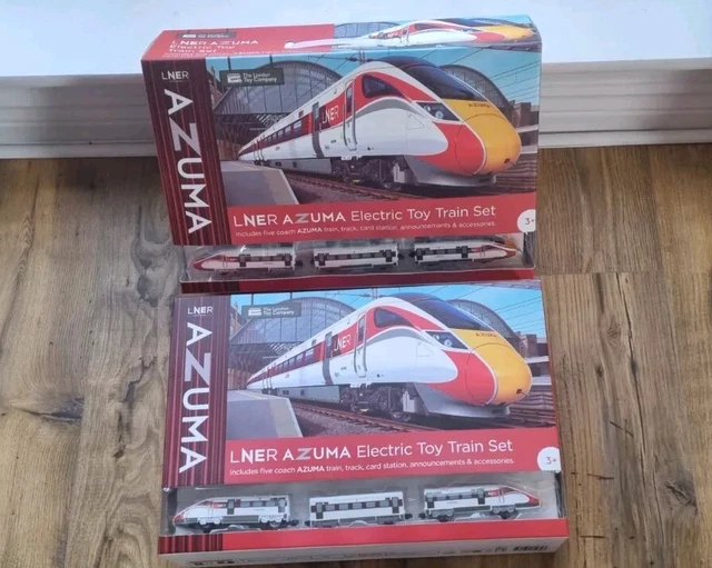 LNER AZUMA ELECTRIC (Battery) Collector 5 car Train Sets x2 £95.00 ...