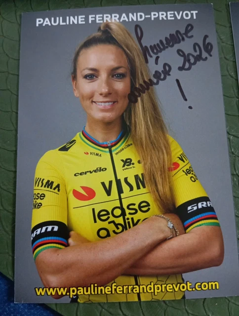 AUTOGRAPHE DÉDICACE DE Pauline Ferrand Prevost Vœux 2026 EUR 15,99 ...