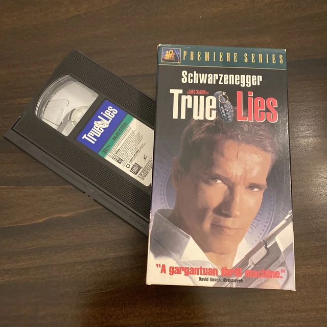 TRUE LIES (VHS, 1995, Arnold Schwarzenegger, Jamie Lee Curtis) EUR 1,14 ...