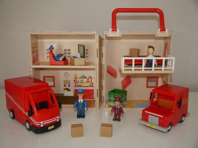 POSTMAN PAT BUNDLE Pencaster Sorting/Post Office Van Lorry Figures ...