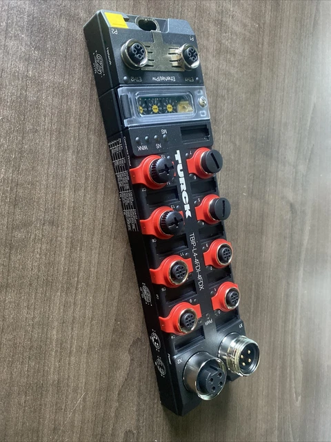 TURCK BLOCK MODULE for EtherNet/IP and CIP Safety TBIP-L4-4FDI-4FDX ...