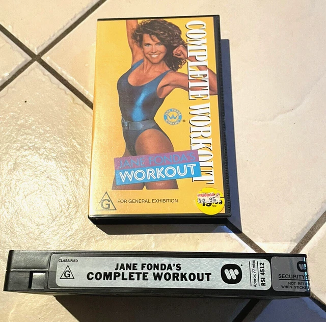 JANE FONDAS WORKOUT VHS Complete Workout - 77 Minutes $24.00 - PicClick AU