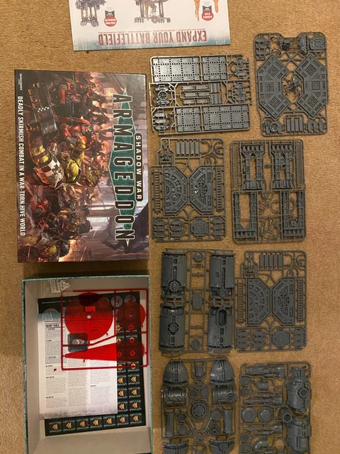 SHADOW WAR ARMAGEDDON terrain complete Warhammer 40k £3.20 - PicClick UK