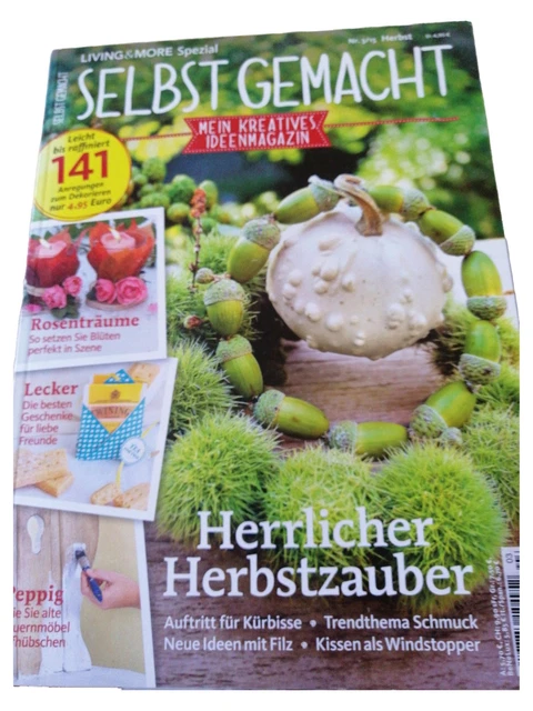 SELBST GEMACHT IDEENMAGAZIN Herbst Nr. 3 DIY Basteln Deko 141 ...