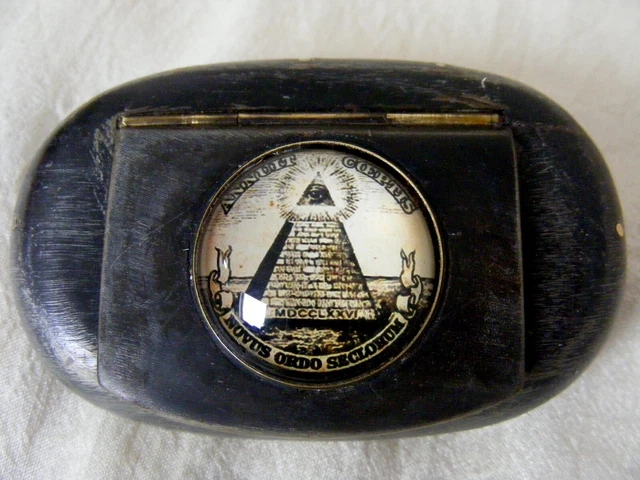 ANTIQUE MASONIC SNUFF Box 19th Century £60.00 - PicClick UK