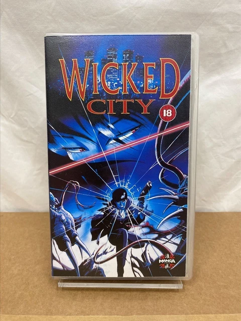 WICKED CITY (1993) Vintage Anime English Dub VHS Tape CG G15 £7.99 ...