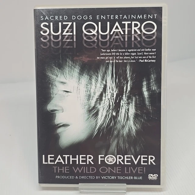 SUZI QUATRO-LEATHER FOREVER (DVD, 2004) The Wild One Live Music Concert ...