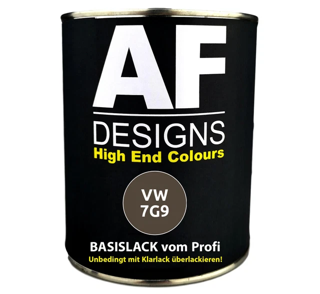 500ML VERNIS DE Base Pour VW 7G9 Graphite Prêt À L'Emploi EUR 38,55 ...