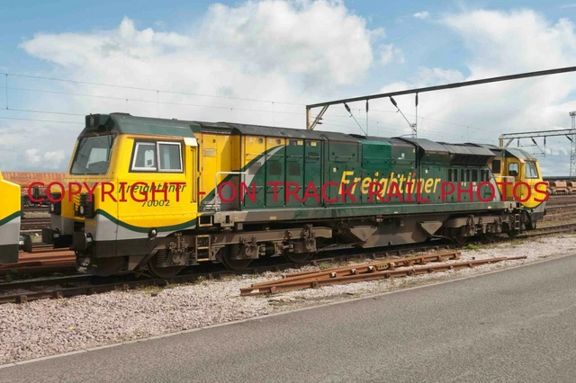 UK RAILWAY PHOTOGRAPH Of Class 70 70002. Rm70-3 £1.70 - PicClick UK