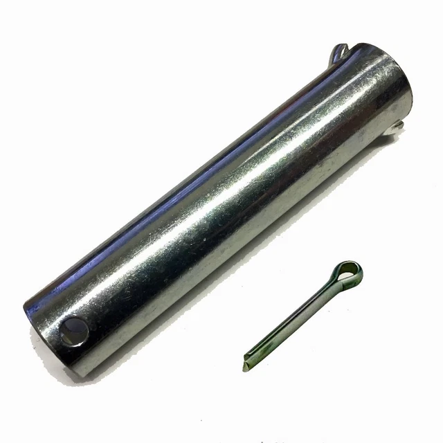 20MM SPINDLE / Axle & Split Pin for Trailer or Caravan Jockey Wheel ...