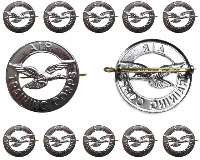 ATC CAP BADGES British RAF Air Training Corps British Eagle Insignia ...