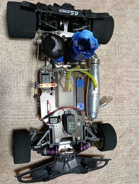 RACING ON-ROAD CAR with O.S. Engine and Full Set £292.46 - PicClick UK