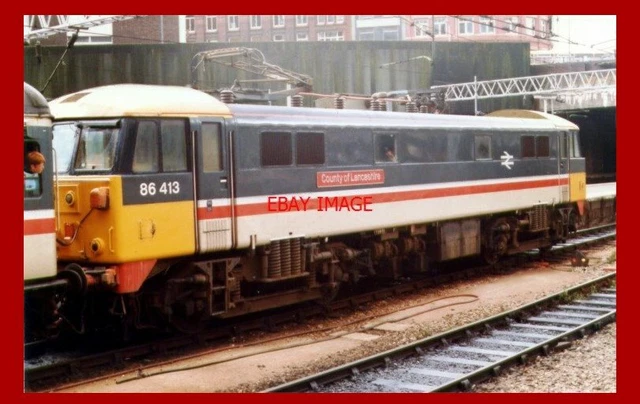 PHOTO BR Class 86 Electric Loco No 86 413 £1.45 - PicClick UK